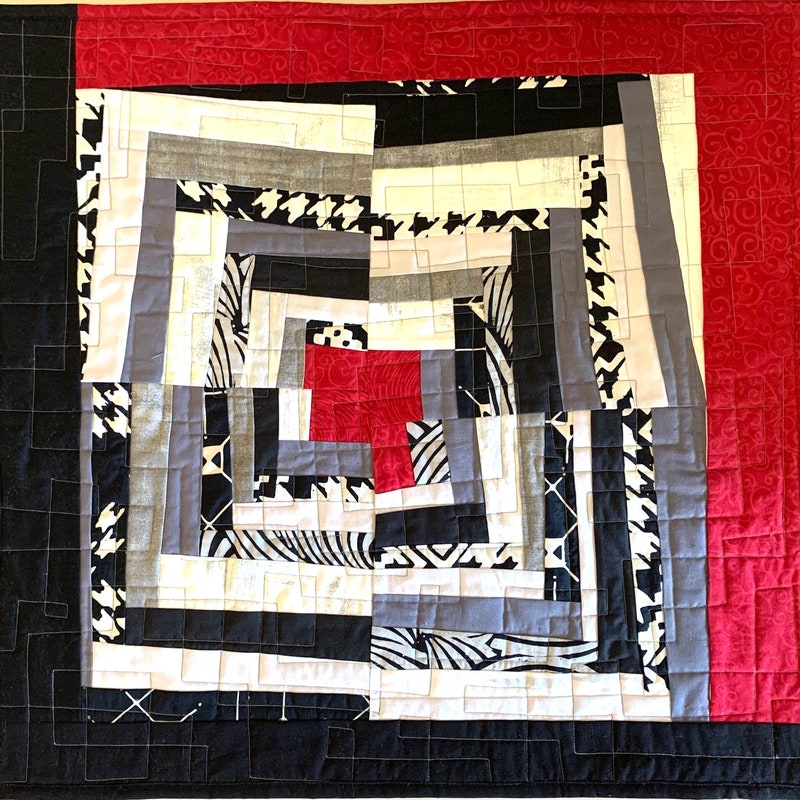 Abstract Art Quilt - Etsy