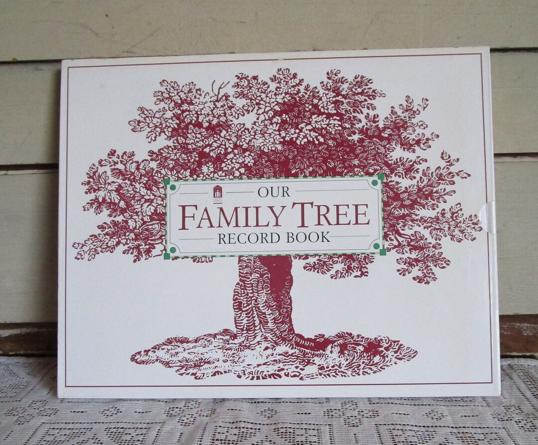 Our Family Tree Record Book Covent Garden Books Vintage - Etsy