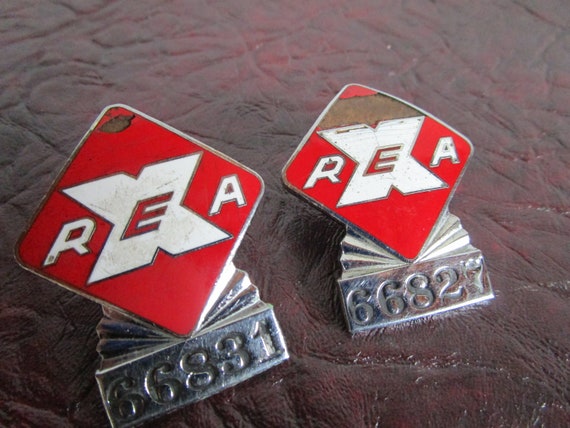Vintage railway badges - Gem