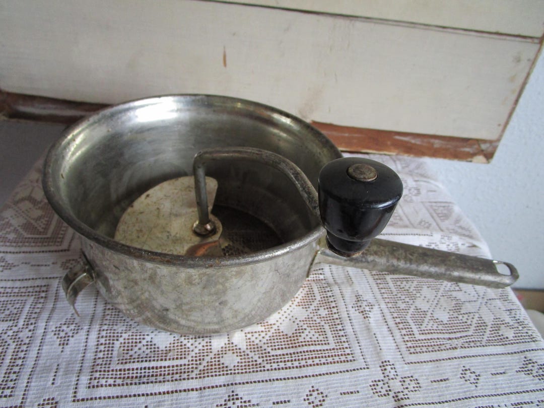 Vintage Foley Food Mill for Seed Pitting Pot, Masher. Used for ...