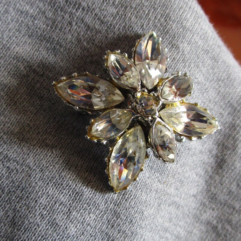 Rhinestone Brooches - Etsy