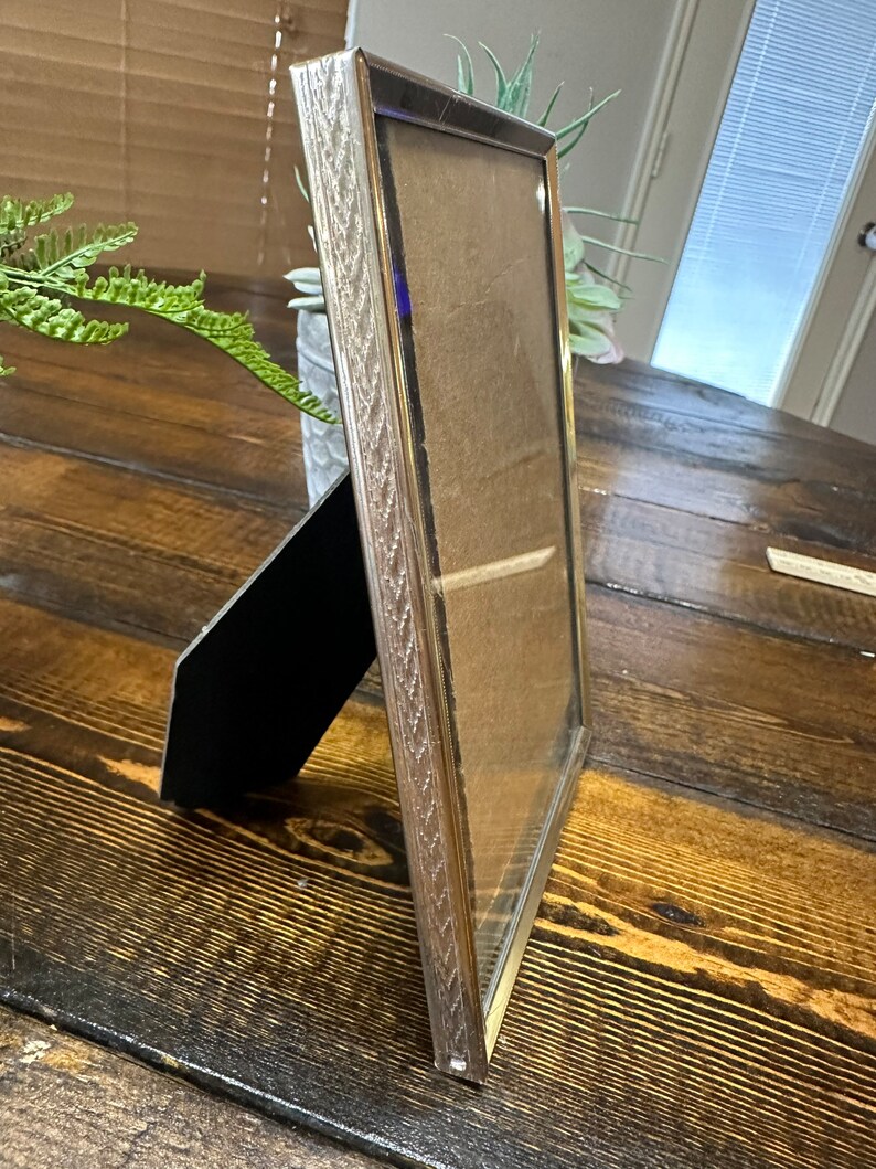 Vintage Brass / Gold Filigree Photo Frame 5 X 7 - Etsy