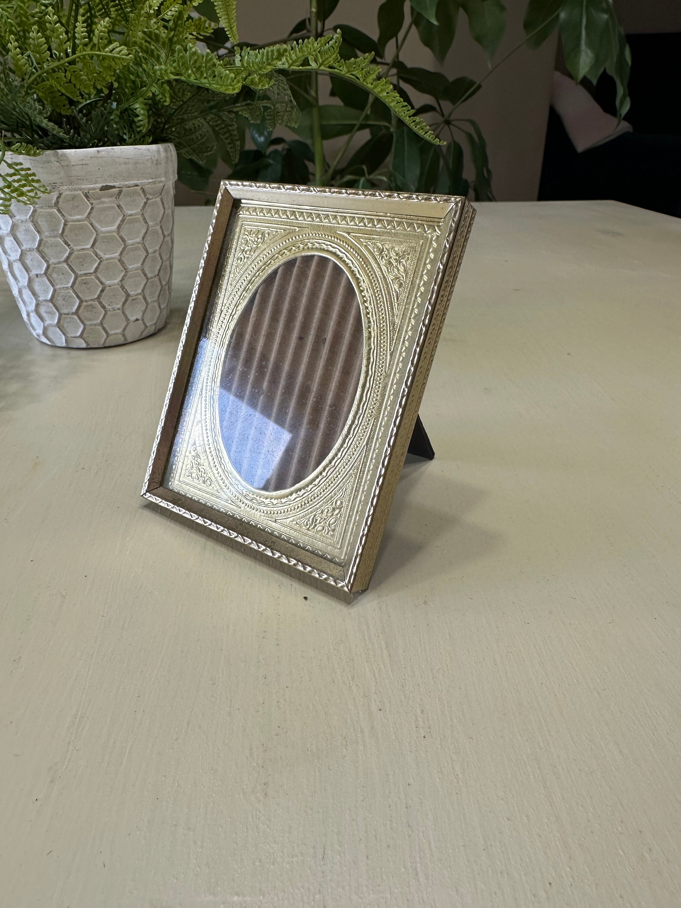 Vintage Brass / Gold Filigree Photo Frame 3 X 4 - Etsy