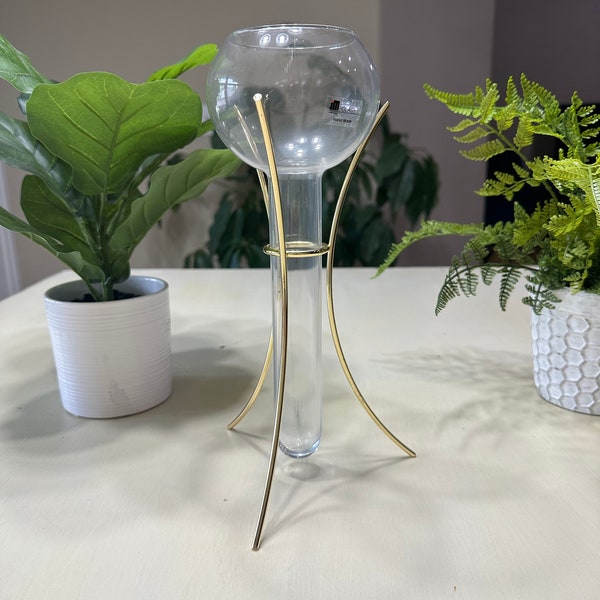 Partylite Brass and Glass Candle Holder - Etsy