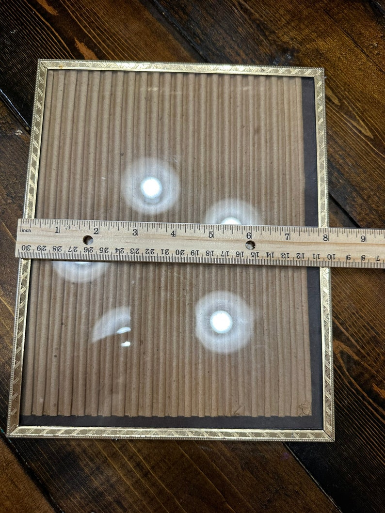 Vintage Brass / Gold Filigree Photo Frame 8 X 10 - Etsy