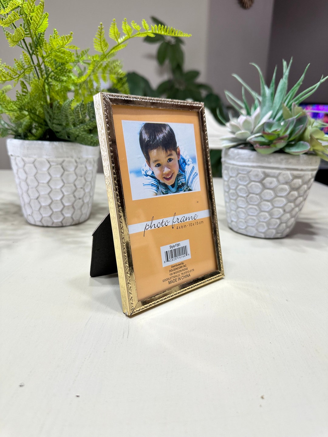 Vintage Brass / Gold Filigree Photo Frame 5 X 7 - Etsy