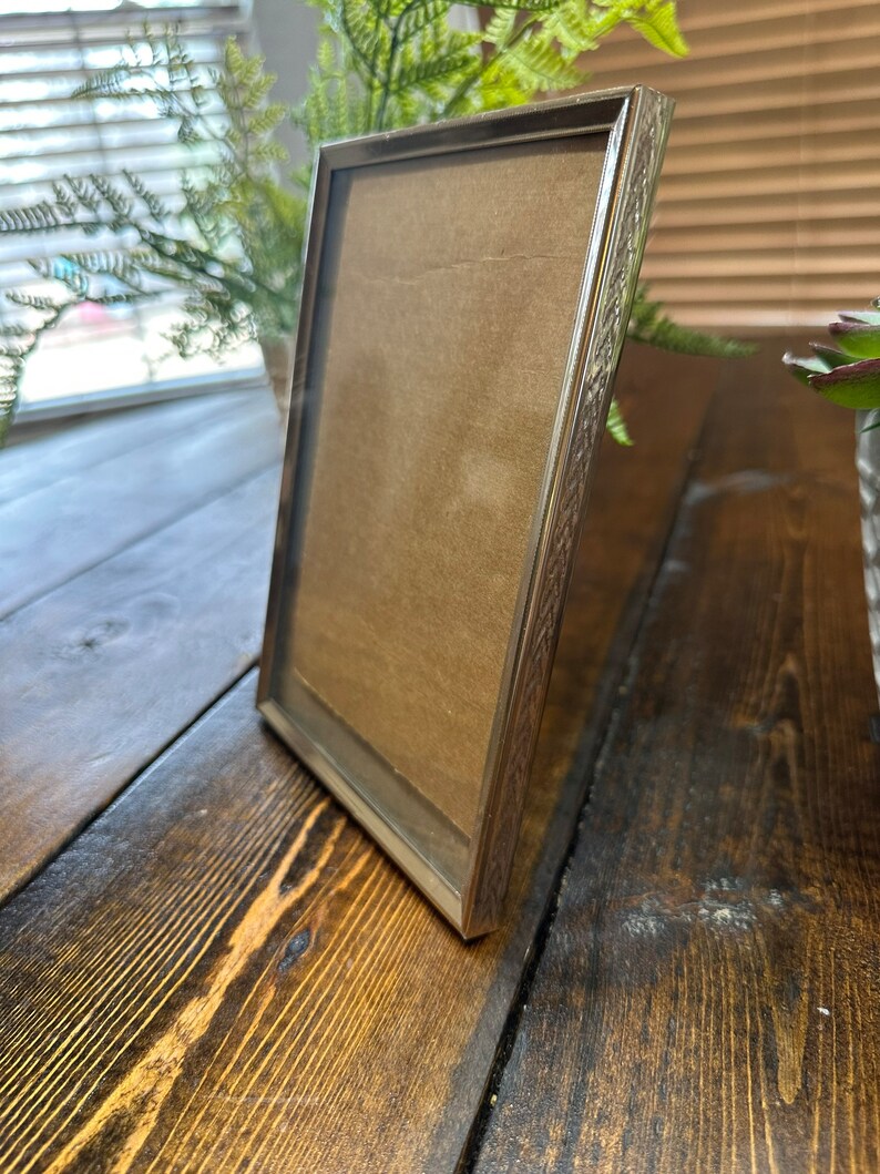 Vintage Brass / Gold Filigree Photo Frame 5 X 7 - Etsy