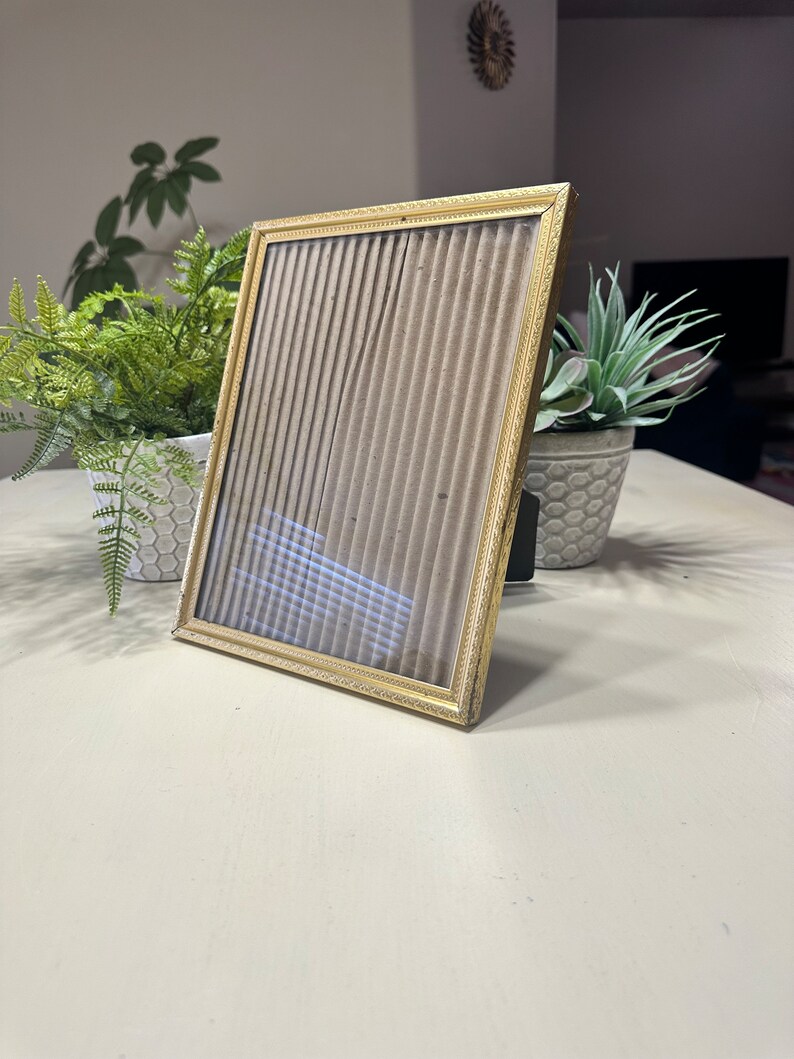 Vintage Brass / Gold Filigree Photo Frame 8 X 10 - Etsy
