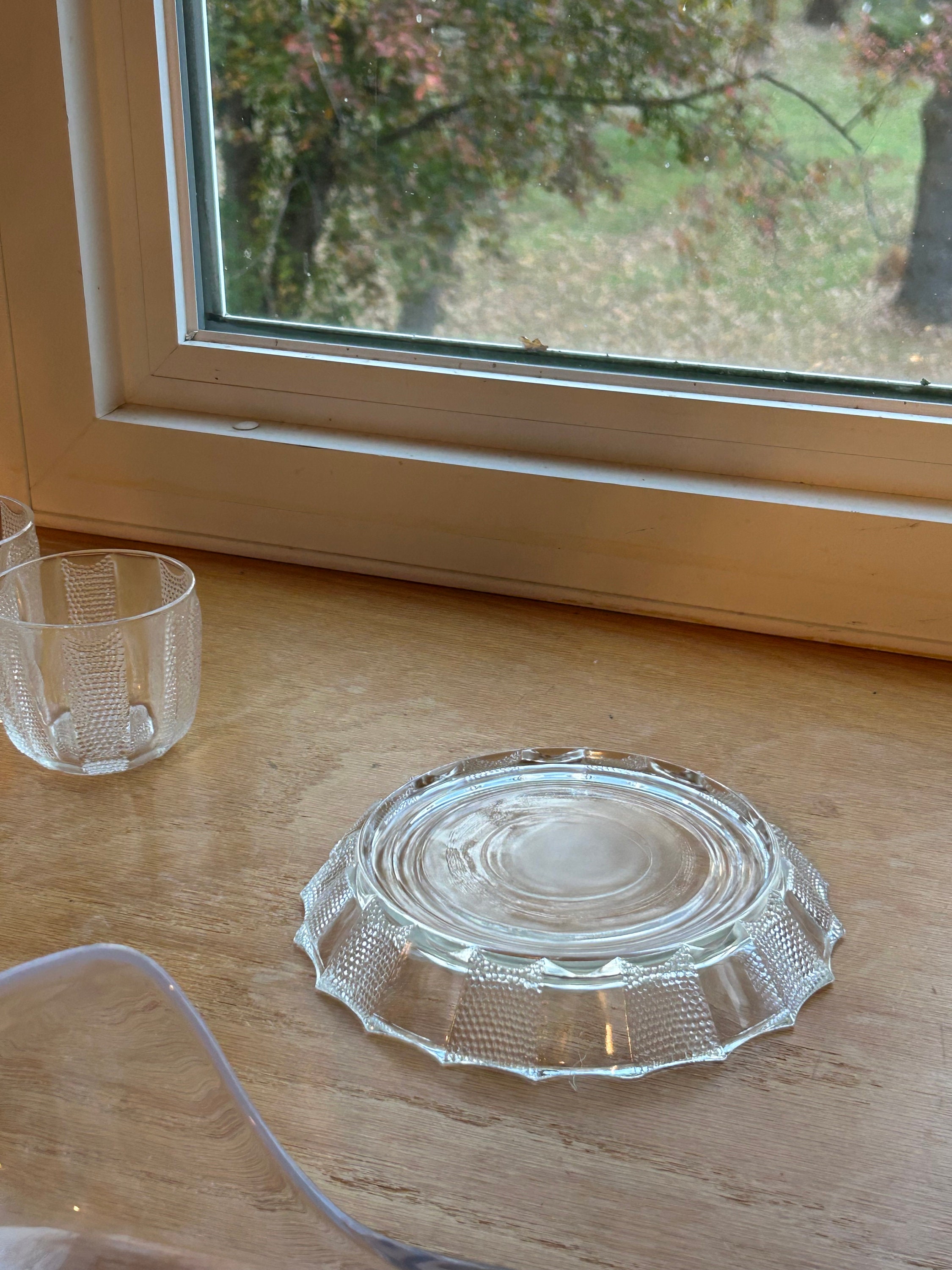 Jeannette Glass Dew Drop Punch Bowl Set W/stand 21 Cups and - Etsy
