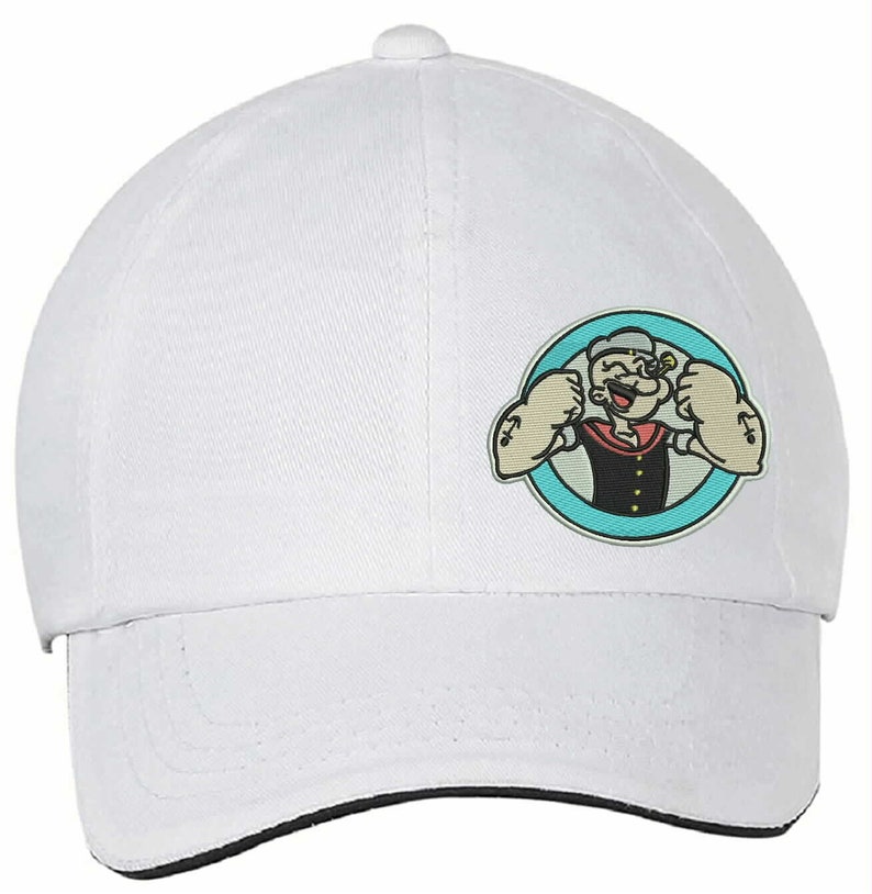 Popeye Embroidery Design - Etsy