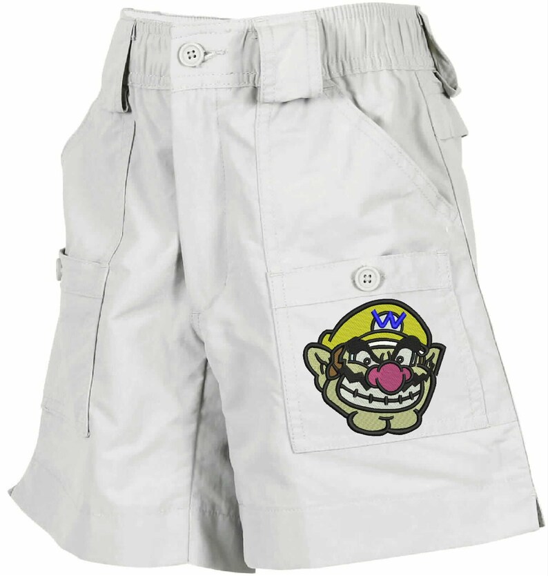 Wario Embroidery Design - Etsy