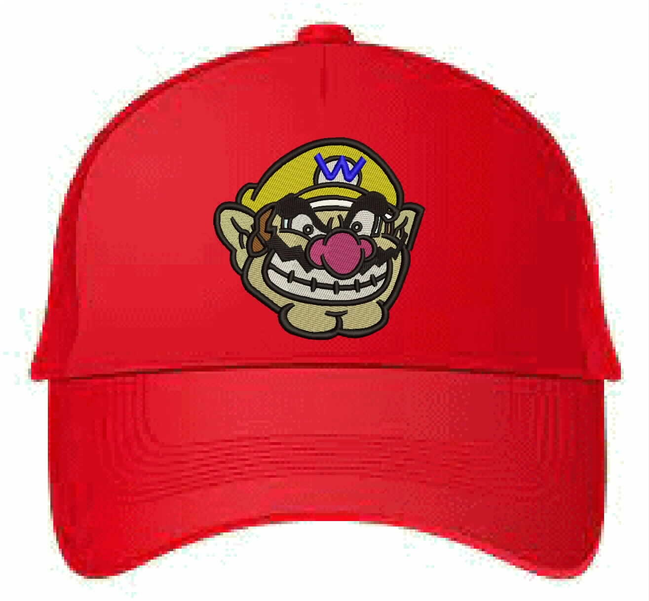 Wario Embroidery Design - Etsy