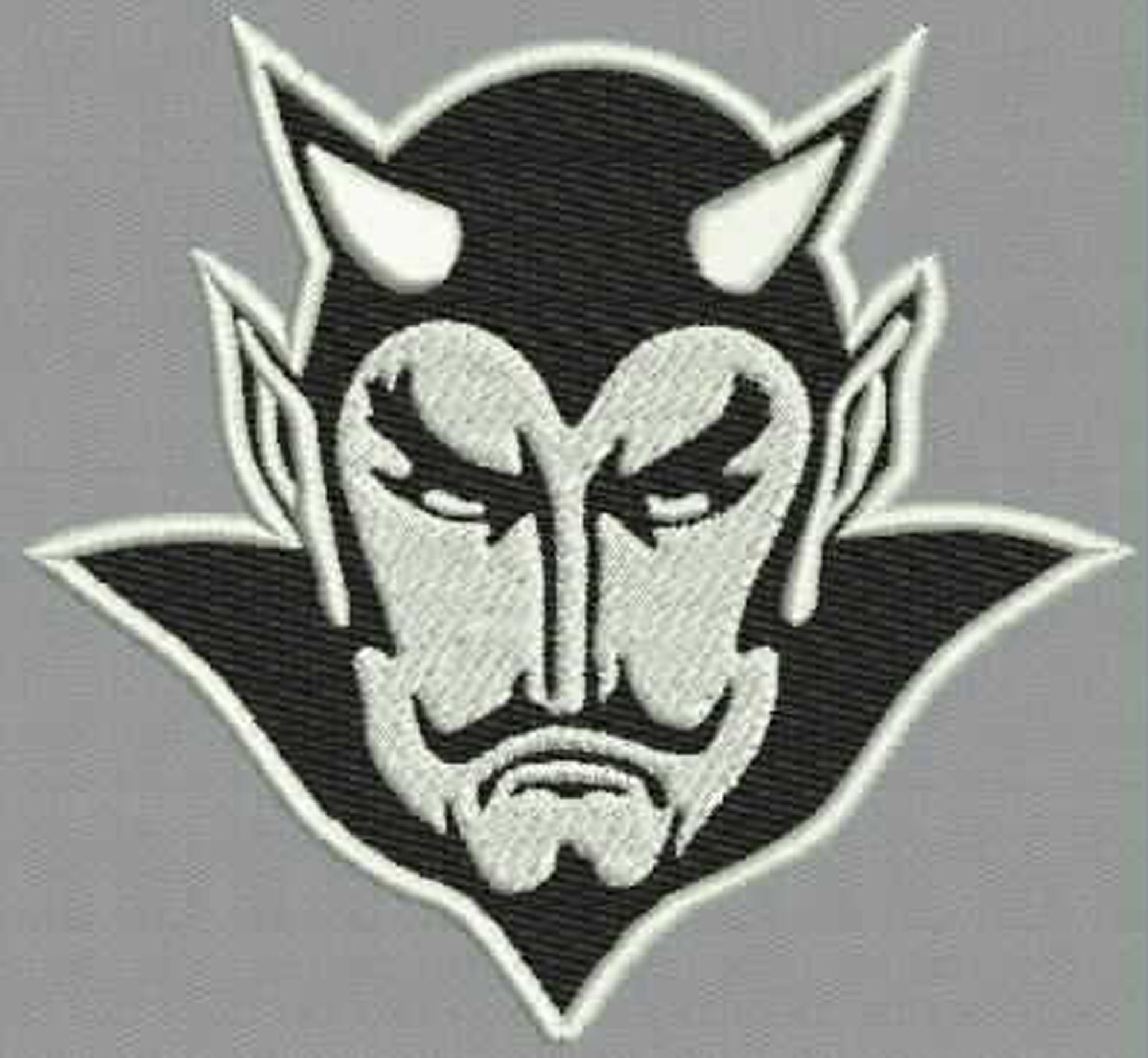 Devil Embroidery Design - Etsy