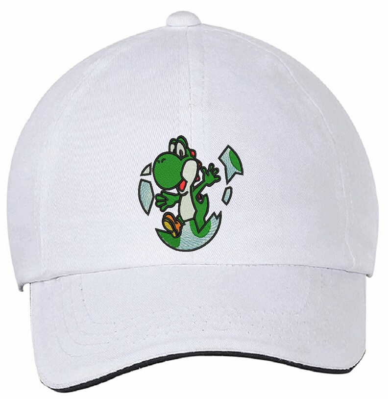 Yoshi With Egg Embroidery Design in Multiple Sizes and Formats - Etsy