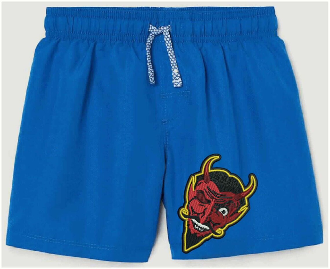 Devil Embroidery Design - Etsy