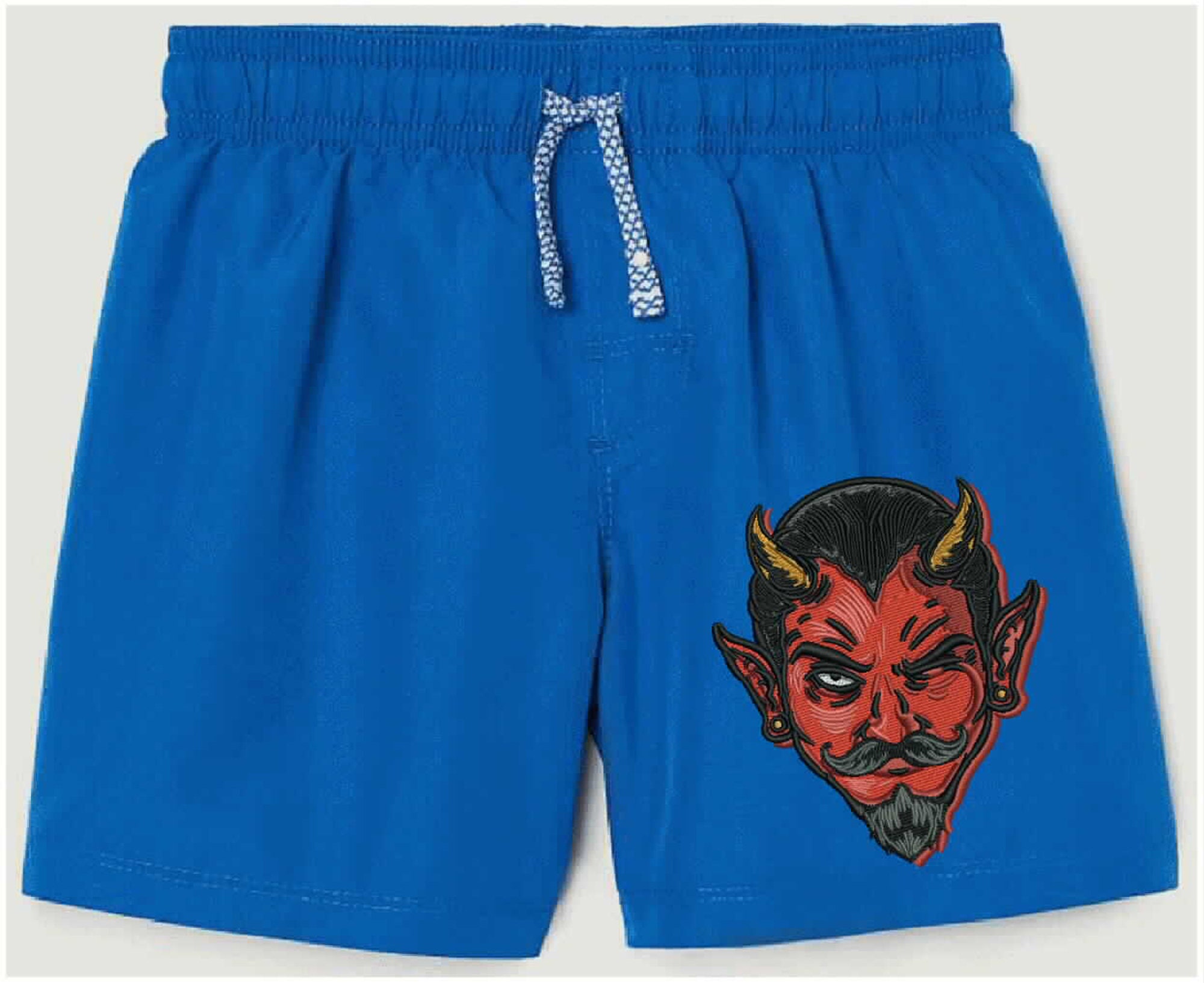 Devil Embroidery Design for Halloween - Etsy
