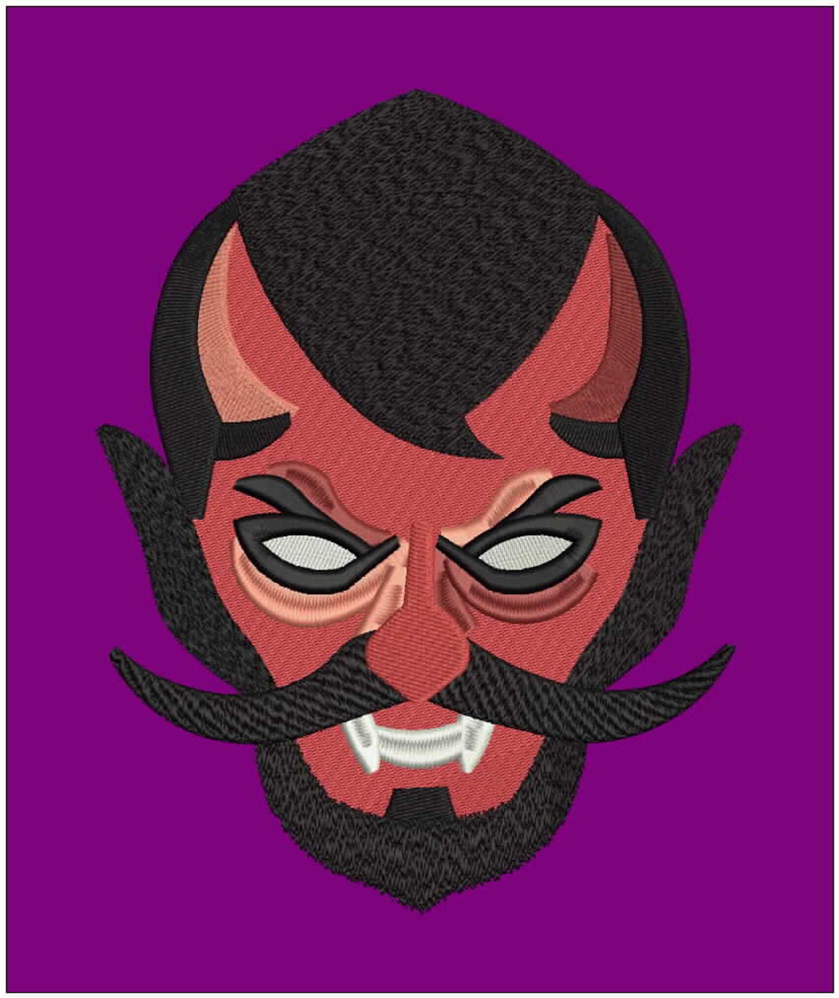 Devil Embroidery Design at Keira Jeanneret blog