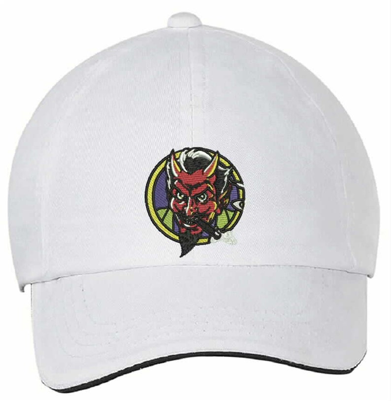 Devil Embroidery Design 3 - Etsy