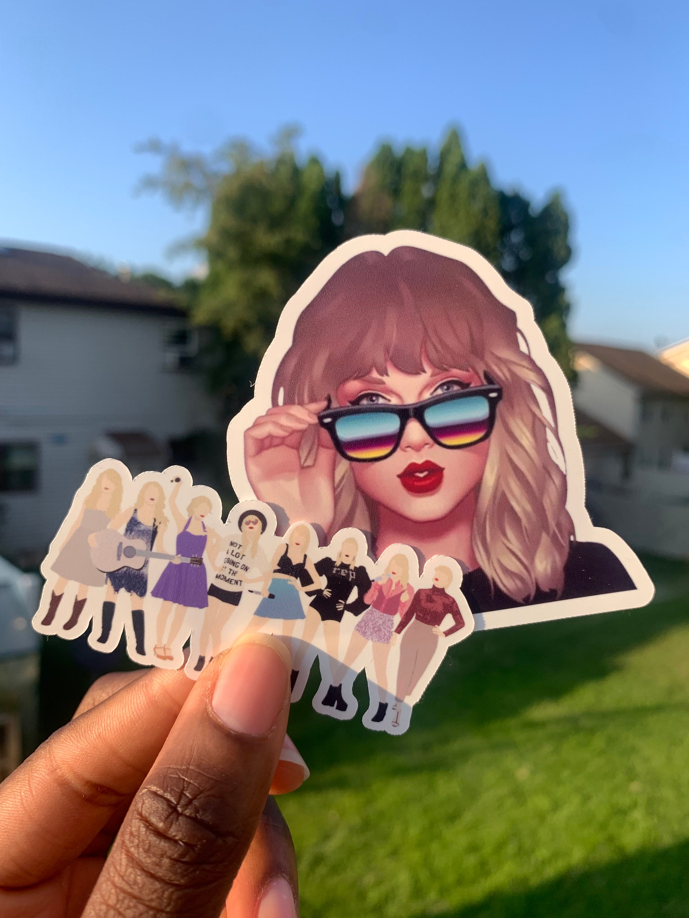 Taylor Swift Sticker, Waterproof Sticker, Water Bottle Sticker, Laptop ...