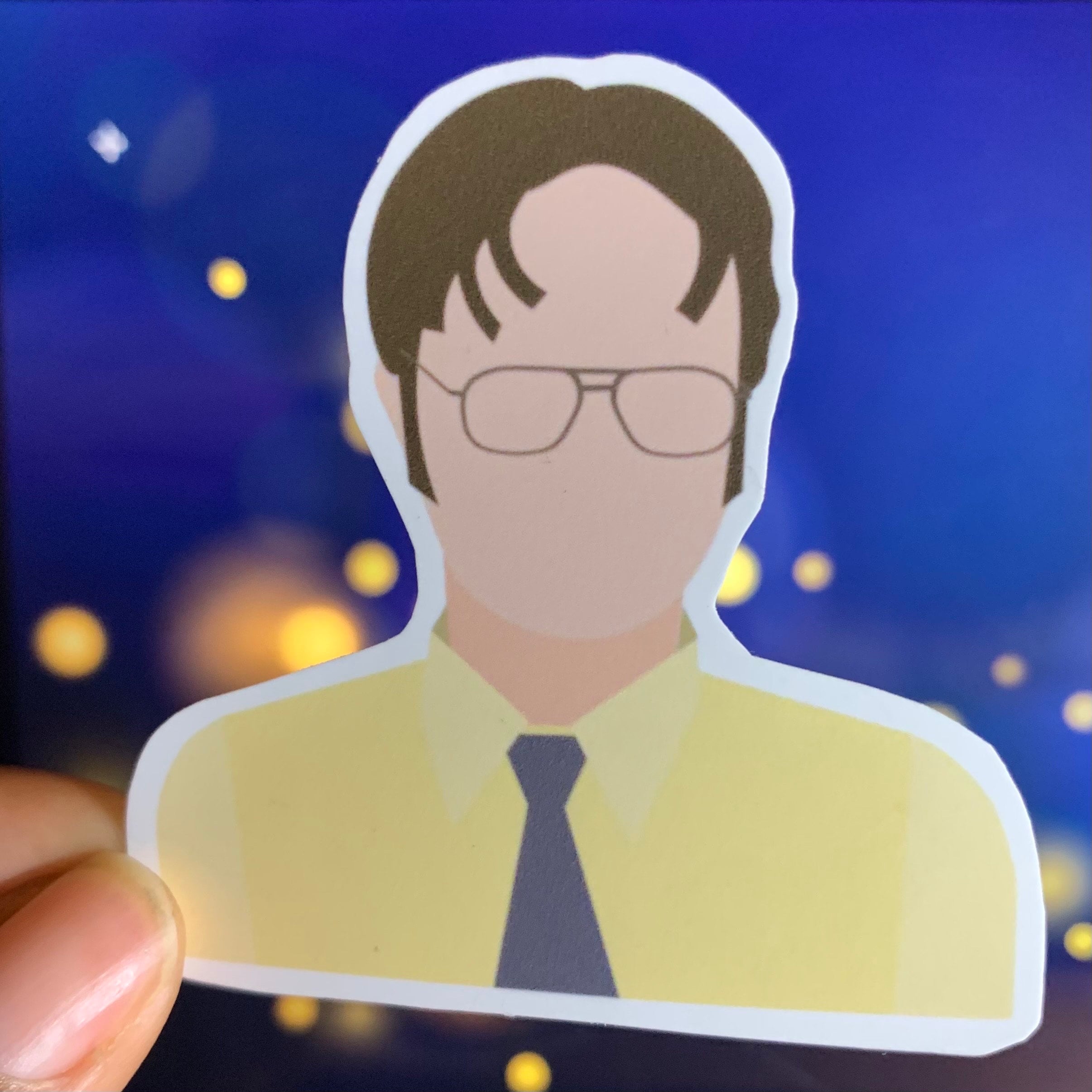 The Office Tv Show Sticker Michael Scott Sticker Laptop - Etsy