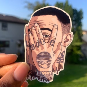 Mac Miller Sticker, , Water Bottle Sticker, Laptop Decal, Vinyl - Etsy