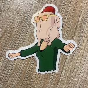 Matthew Perry Sticker, Friends Tv Show Sticker, Chandler Bing Sticker ...