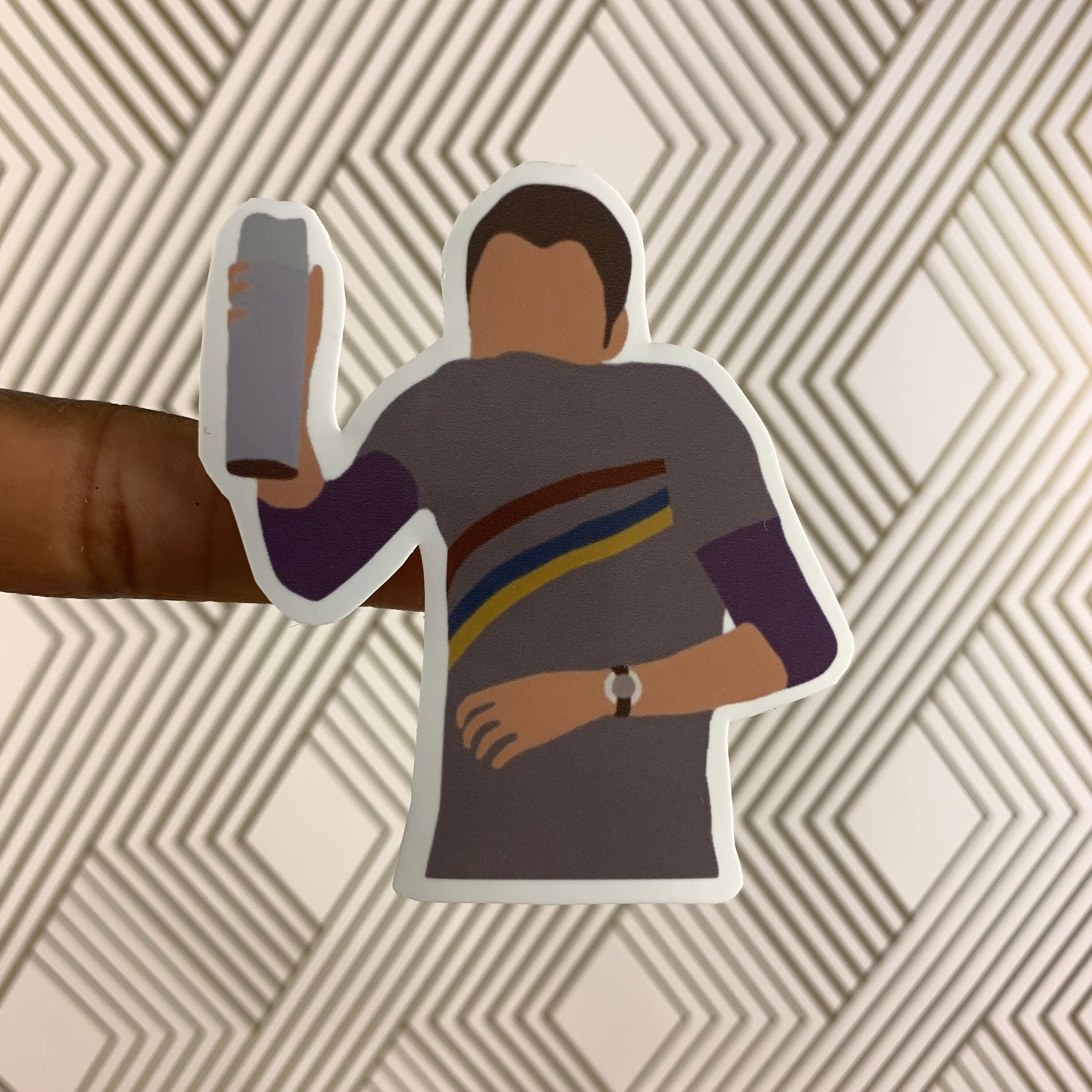 Sheldon Sticker Big Bang Theory Sticker Water Bottle - Etsy