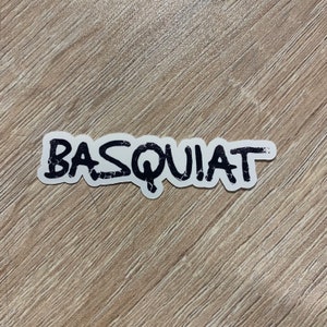 Jean Michel Basquiat Dinosaur, King, Artist, Laptop Decal, Water Bottle ...