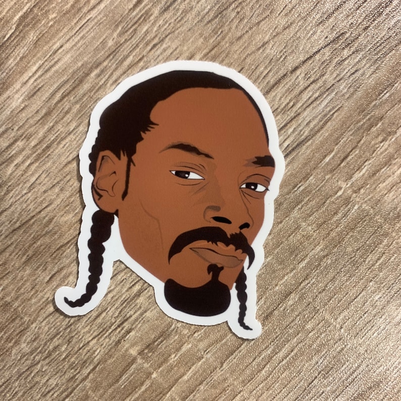 Snoop Dogg Stickers, Snoop Doggy Dog Stickers, Hip Hop Stickers, Water ...