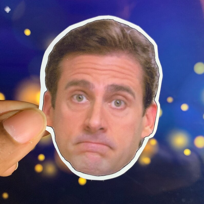 The Office Tv Show Sticker Michael Scott Sticker Laptop - Etsy