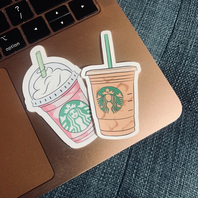 Starbucks Drink Sticker - Etsy