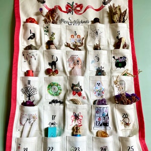 Large Witchmas Advent Calendar Spooky Christmas - Etsy