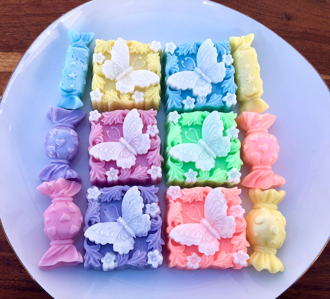 Butterfly and Candy Soap Set. - Etsy
