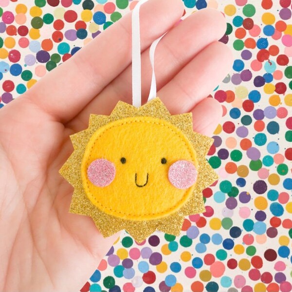 Sun Moon Ornament - Etsy