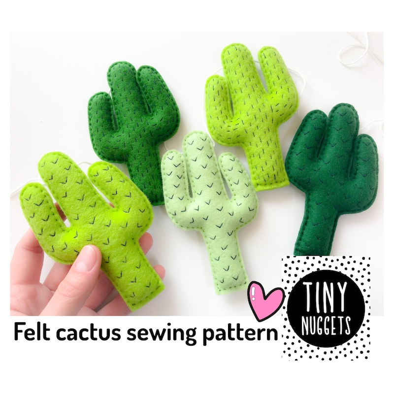 Felt Cactus - Etsy