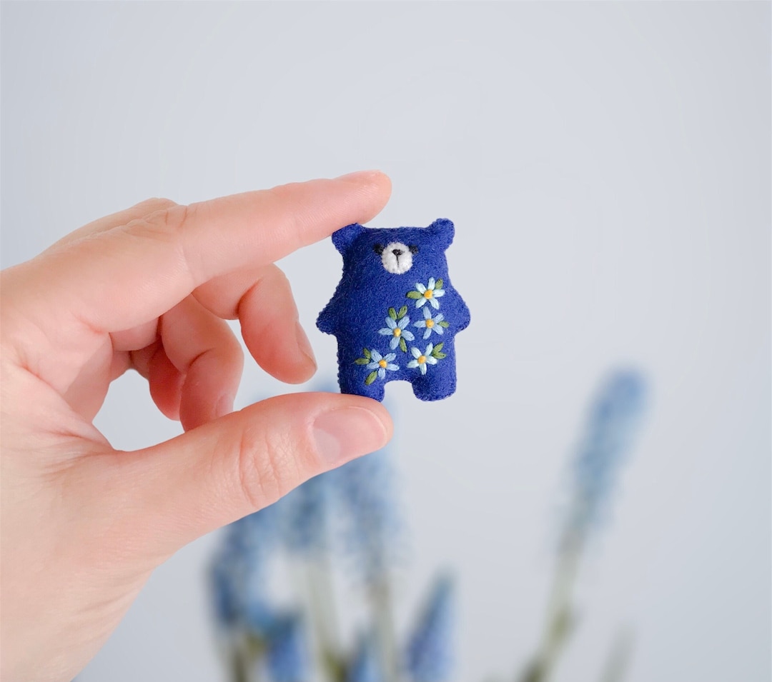 Small Teddy Bear, Miniature Animals, Cute Gift, Tiny Teddy Plushie ...