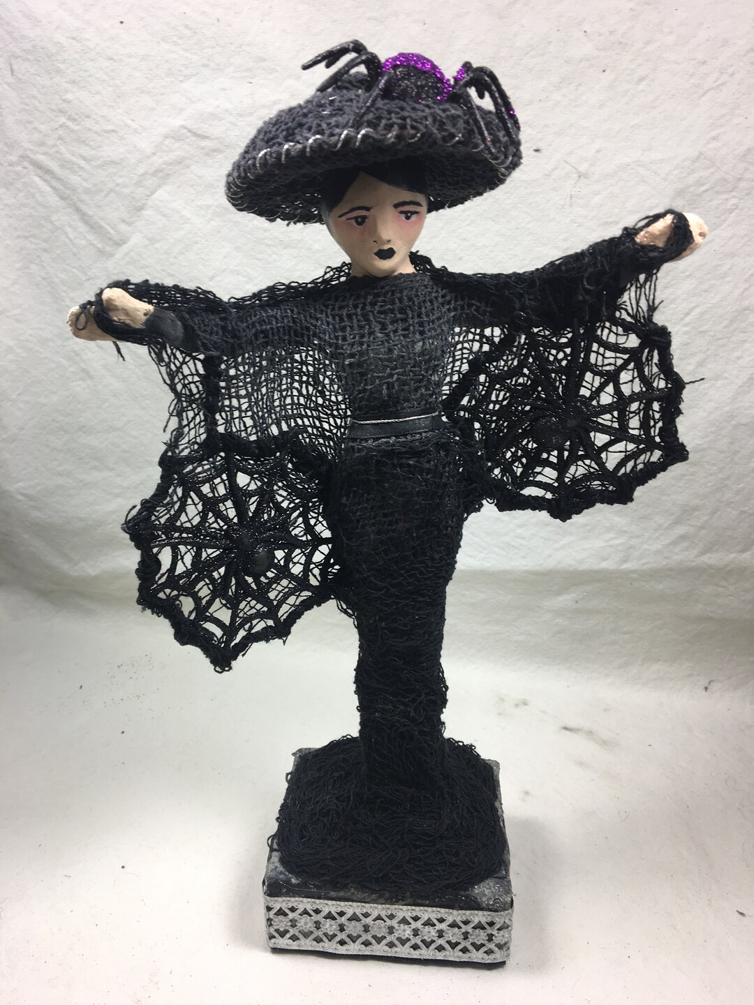 An Altered Barbie Doll. an Elvira Inspired Doll "elle" Has Emerged ...