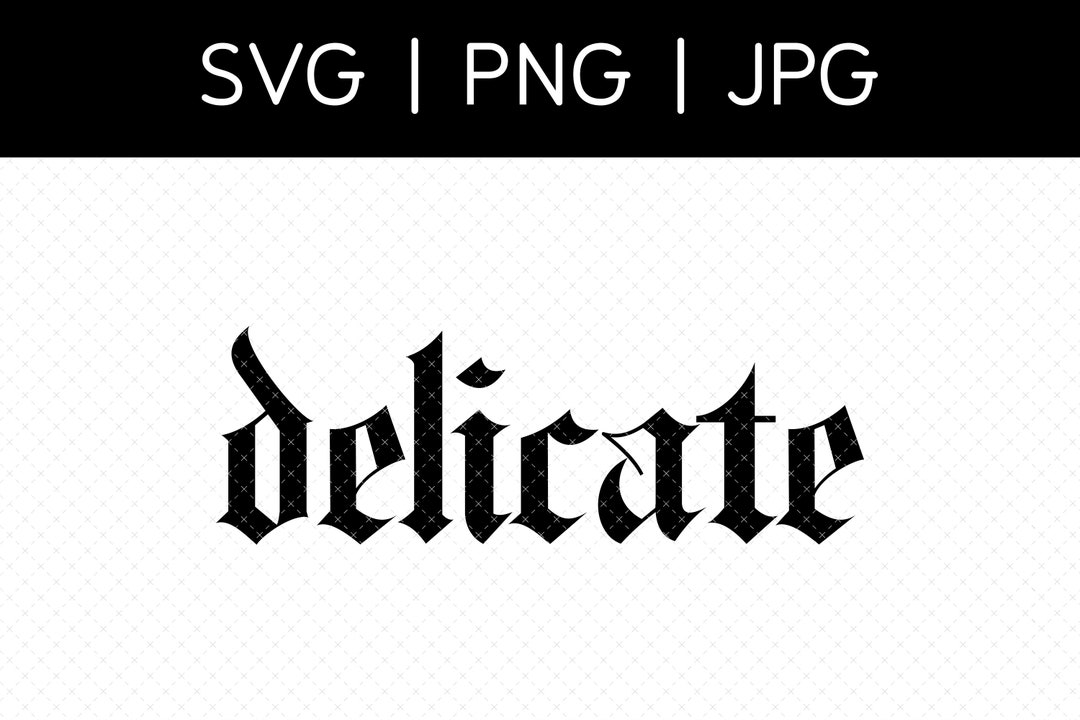 Delicate Reputation Download SVG, PNG and JPG High Quality Files ...