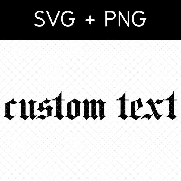 Reputation Font - Etsy