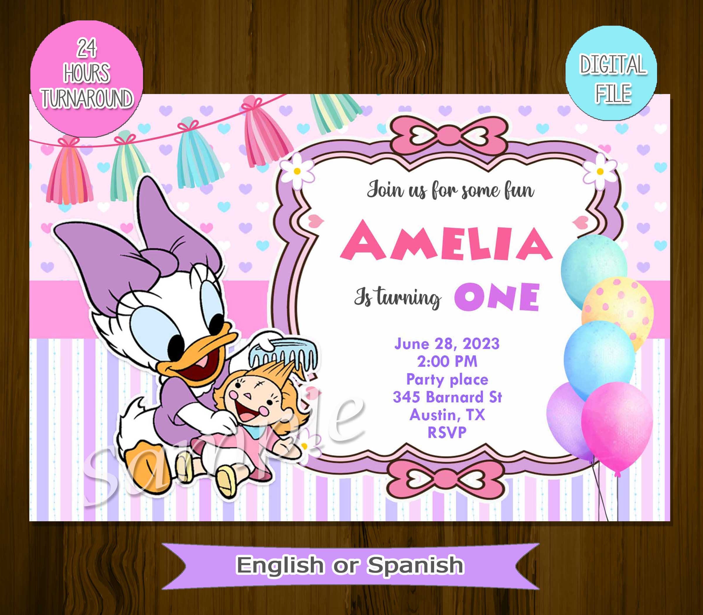 Baby Daisy Duck Party Supplies