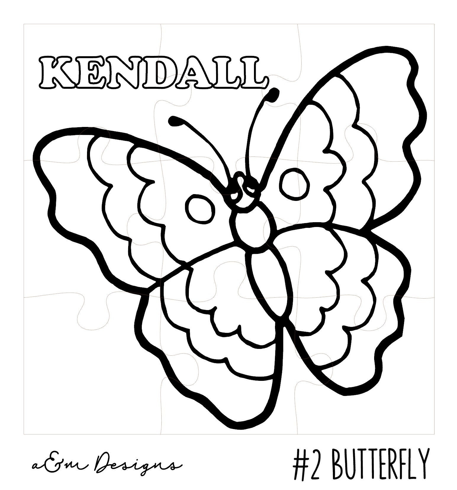 DIY Puzzle Paint Kit Personalized Puzzle Crafts for Kids DIY | Etsy