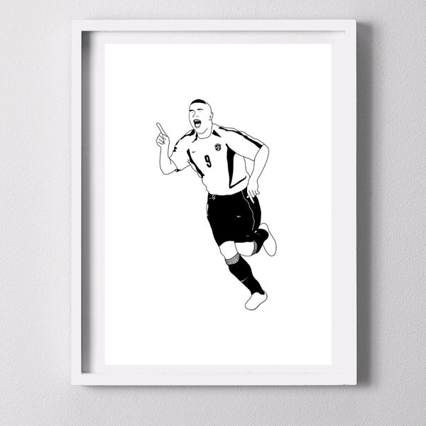 R9 Ronaldo Print - Etsy