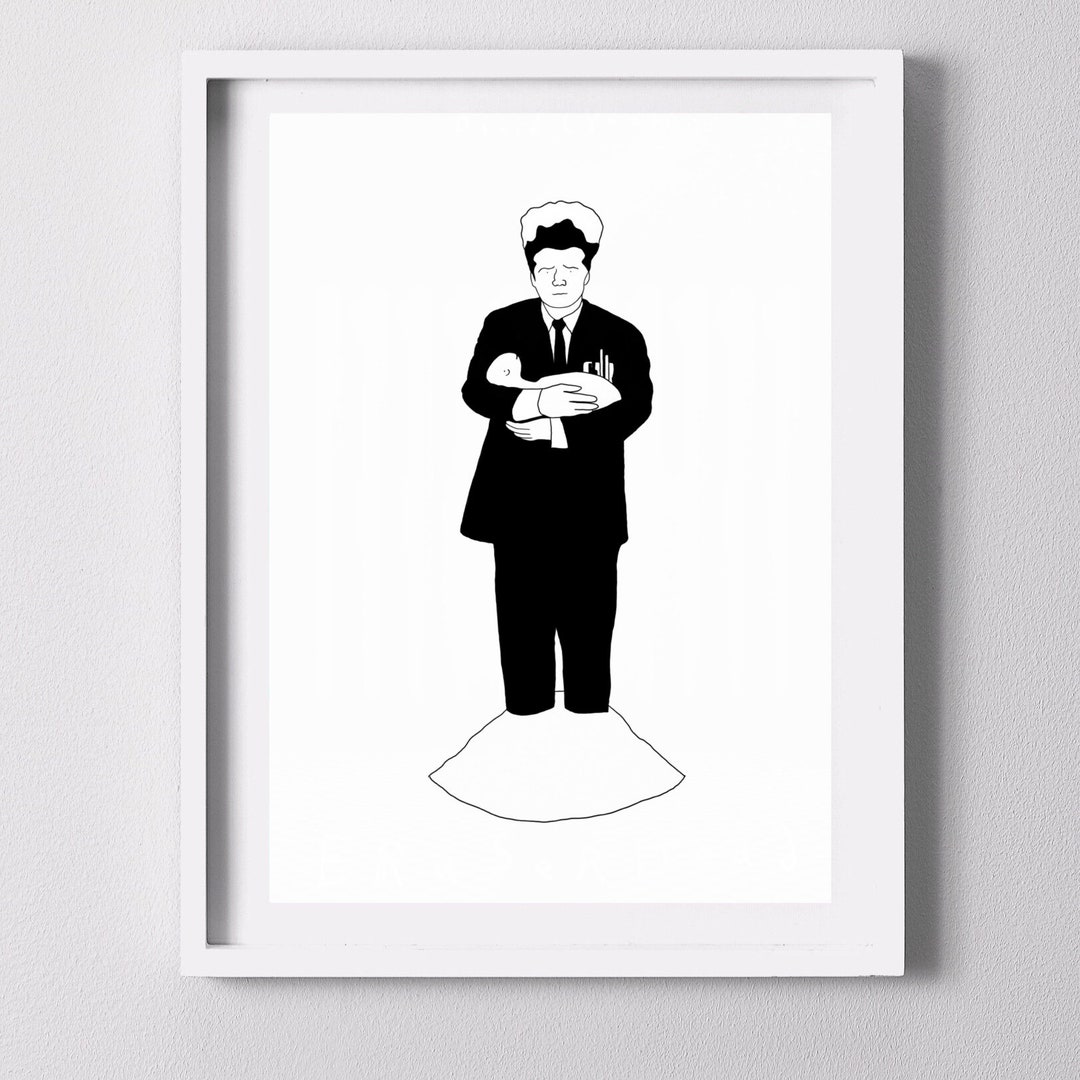 Eraserhead Art Print, David Lynch Prints , Minimalist Movie Poster ...
