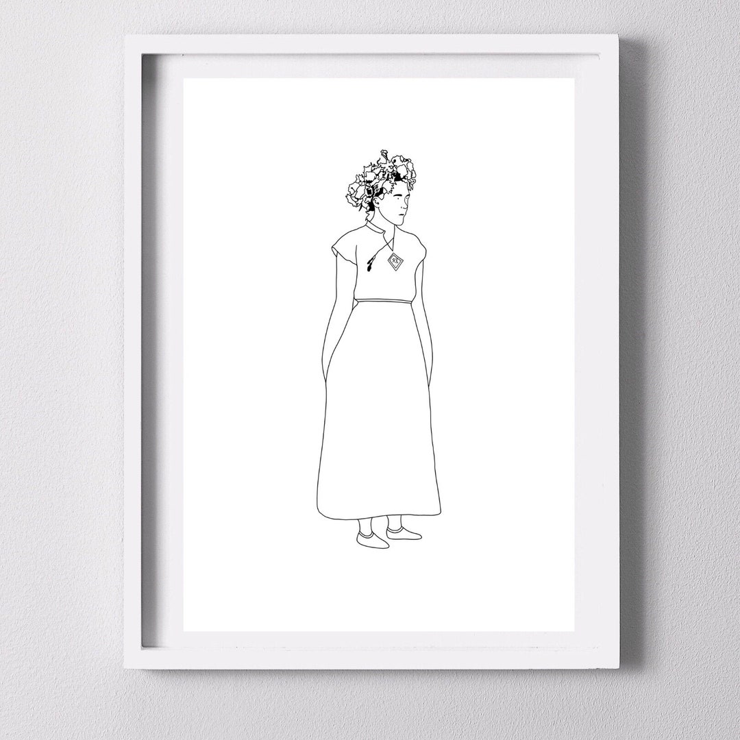 Midsommar Art Print , Movie Poster, A24 Films , Horror Art , Minimalist ...