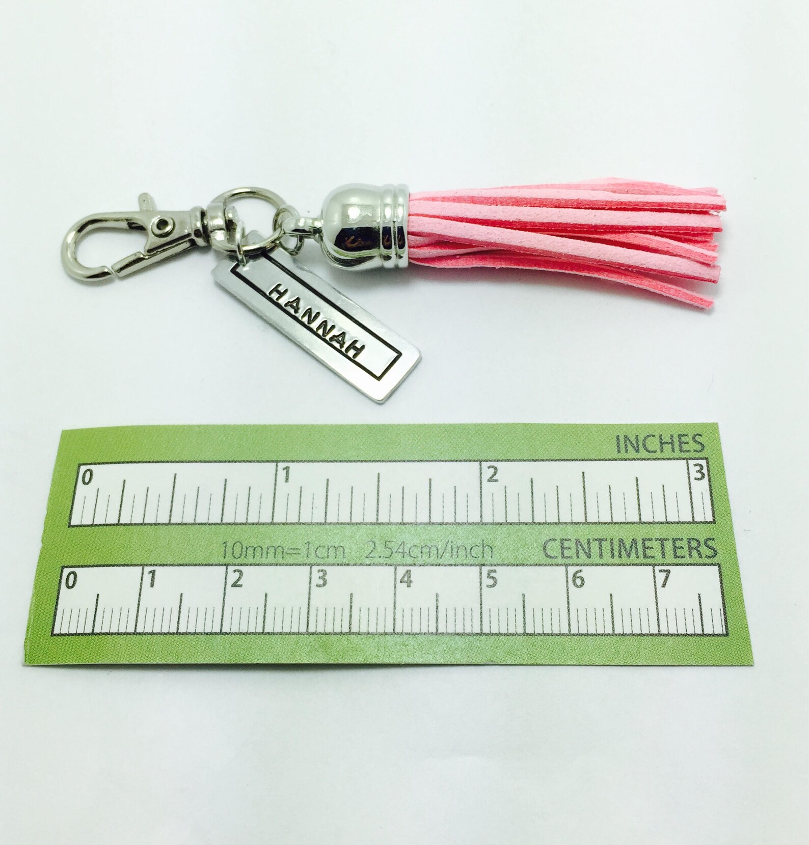 Hand Stamped Zipper Pull Tassel Name Tag Summer Bag Back - Etsy