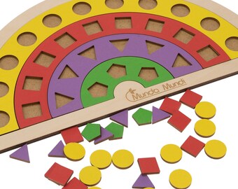 Color Sorting Tray - Etsy