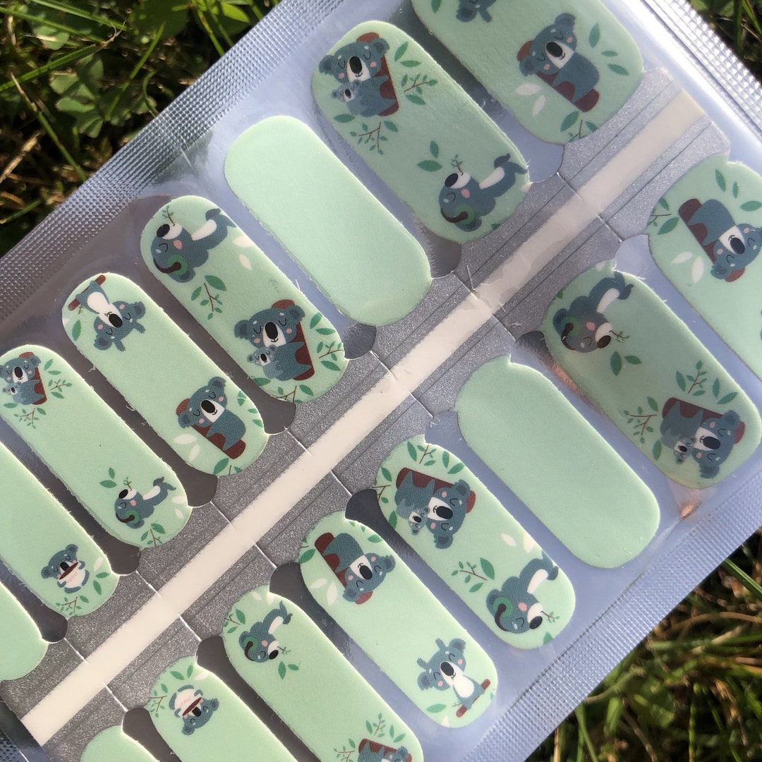 Koala Kuties Nail Polish Wraps - Etsy