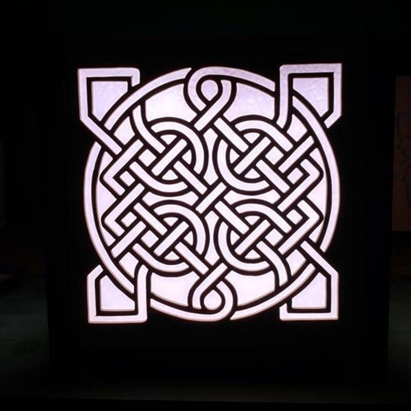 Celtic Table Lamp - Etsy
