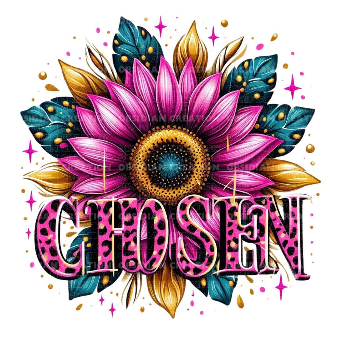 Chosen Clipart | Jesus Clipart PNG | Inspirational Christian Art for T ...