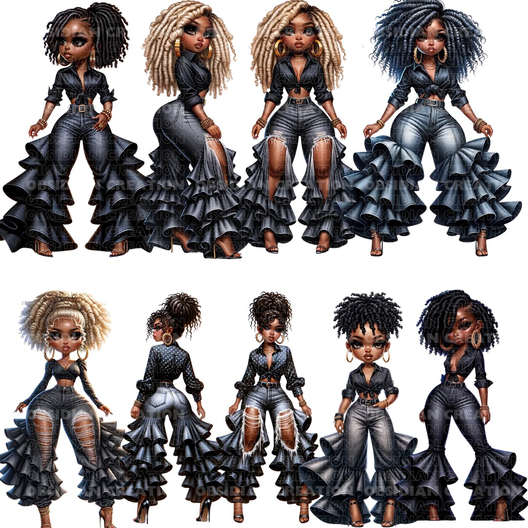 39 Charming 'fashion Forward' Chibi-style PNG Images for Creative ...